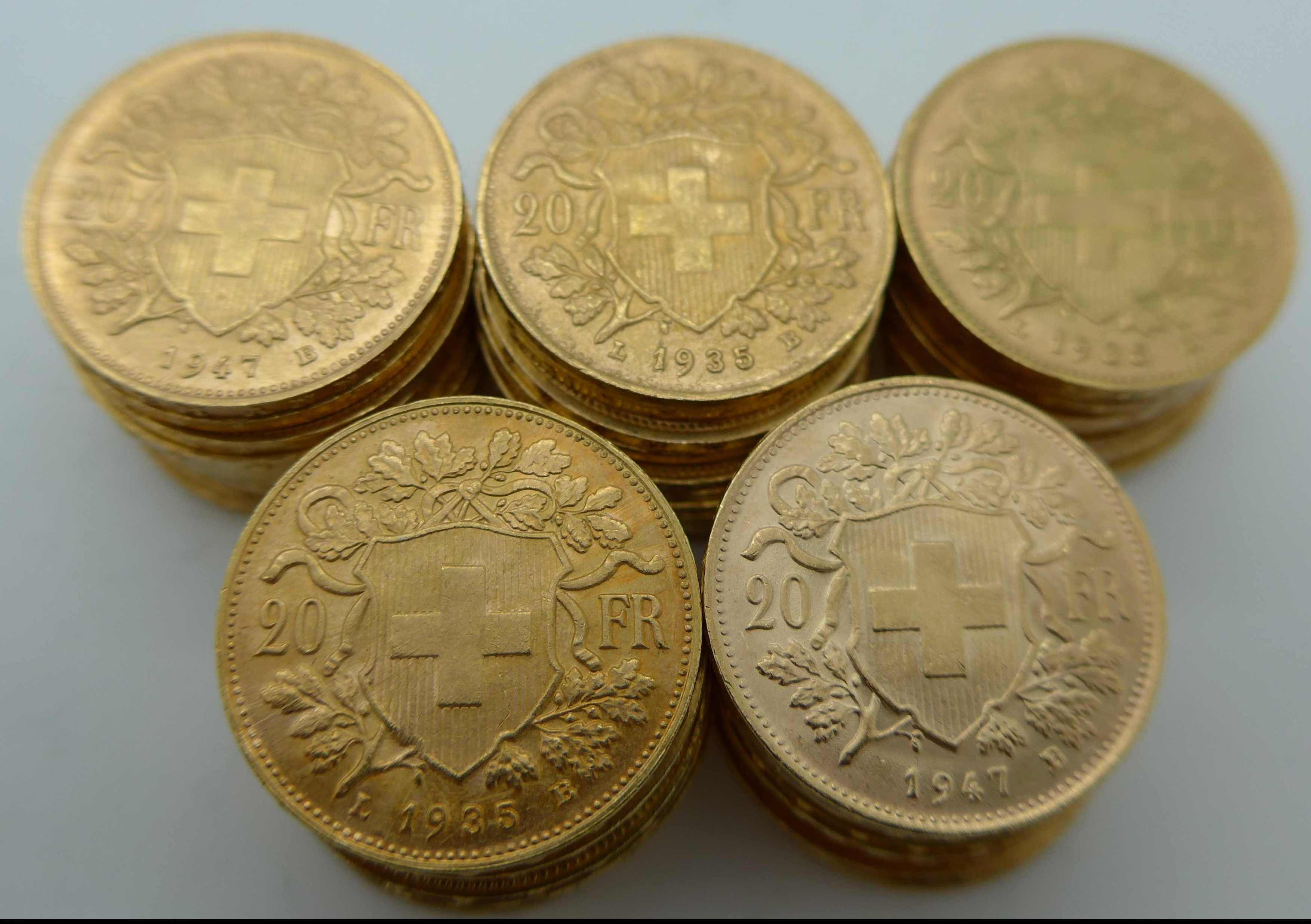 Vreneli Goldmünzen aus der Schweiz: Auflagen & Feinheit ★ GOLDREPORT